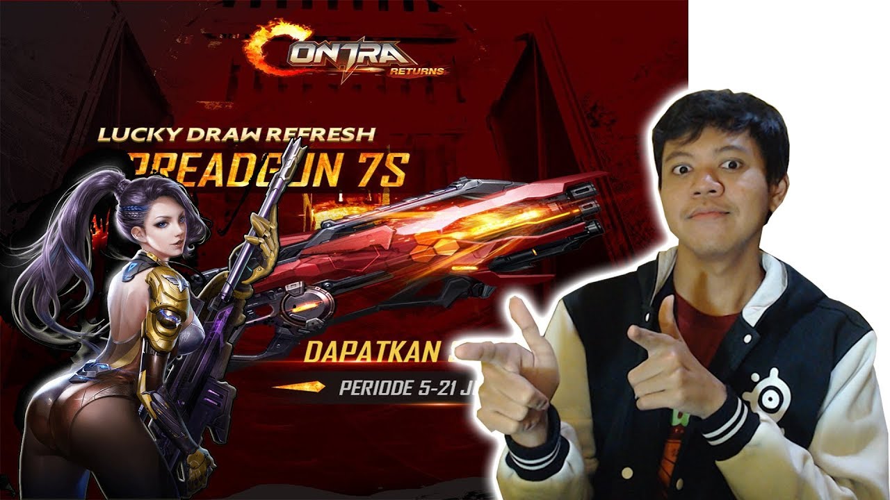 COMBO SPREADGUN 7S + LUCIA ZERO SAKIT BENER ~ CONTRA RETUN INDONESIA ...