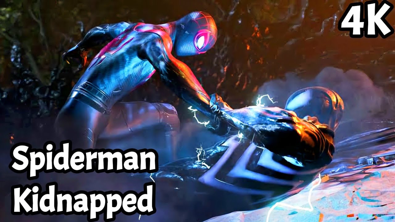 SPIDER-MAN KIDNAPPED BY SIMON KREIGER | 4K ULTRA HD | MILES MORALES ...