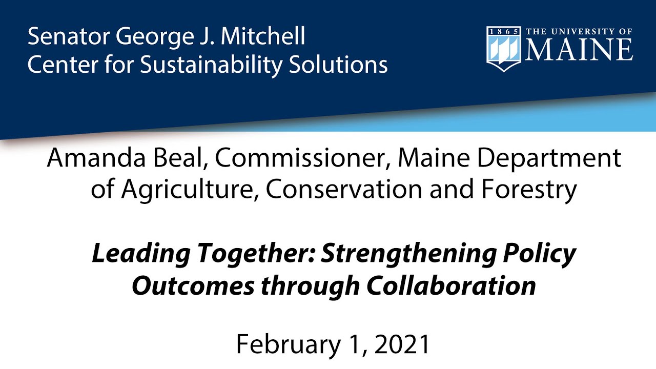 Amanda Beal, Mitchell Center Talk Series, 2/1/2021 - YouTube