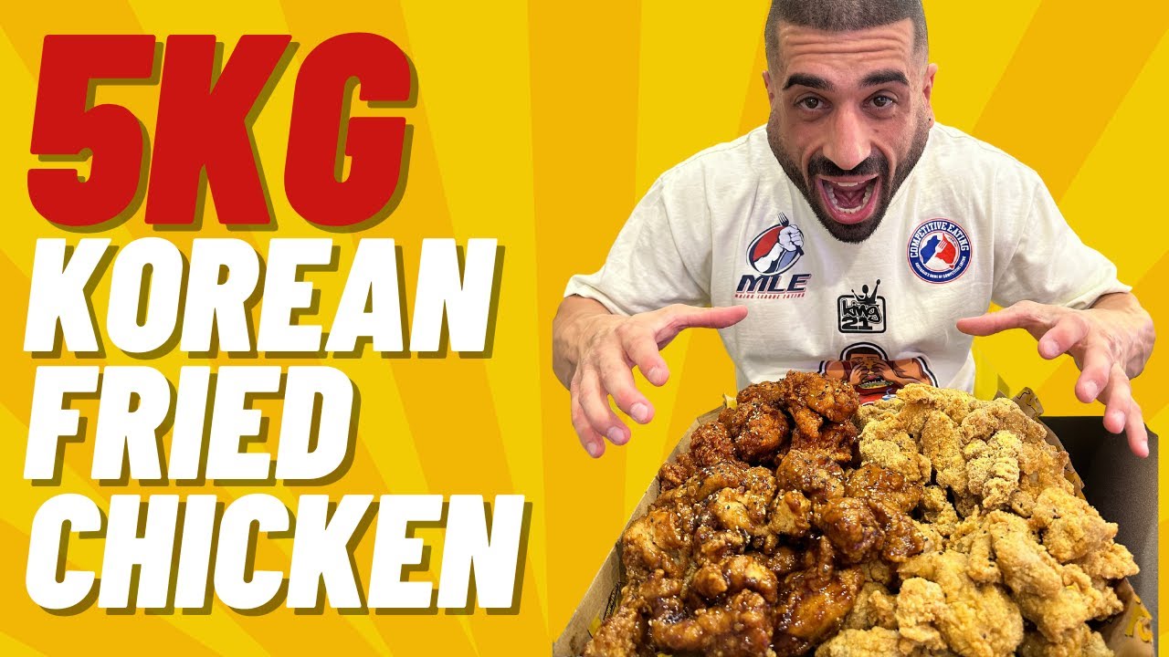 5KG KOREAN FRIED CHICKEN - KRAZY BIRD CHALLENGE - YouTube