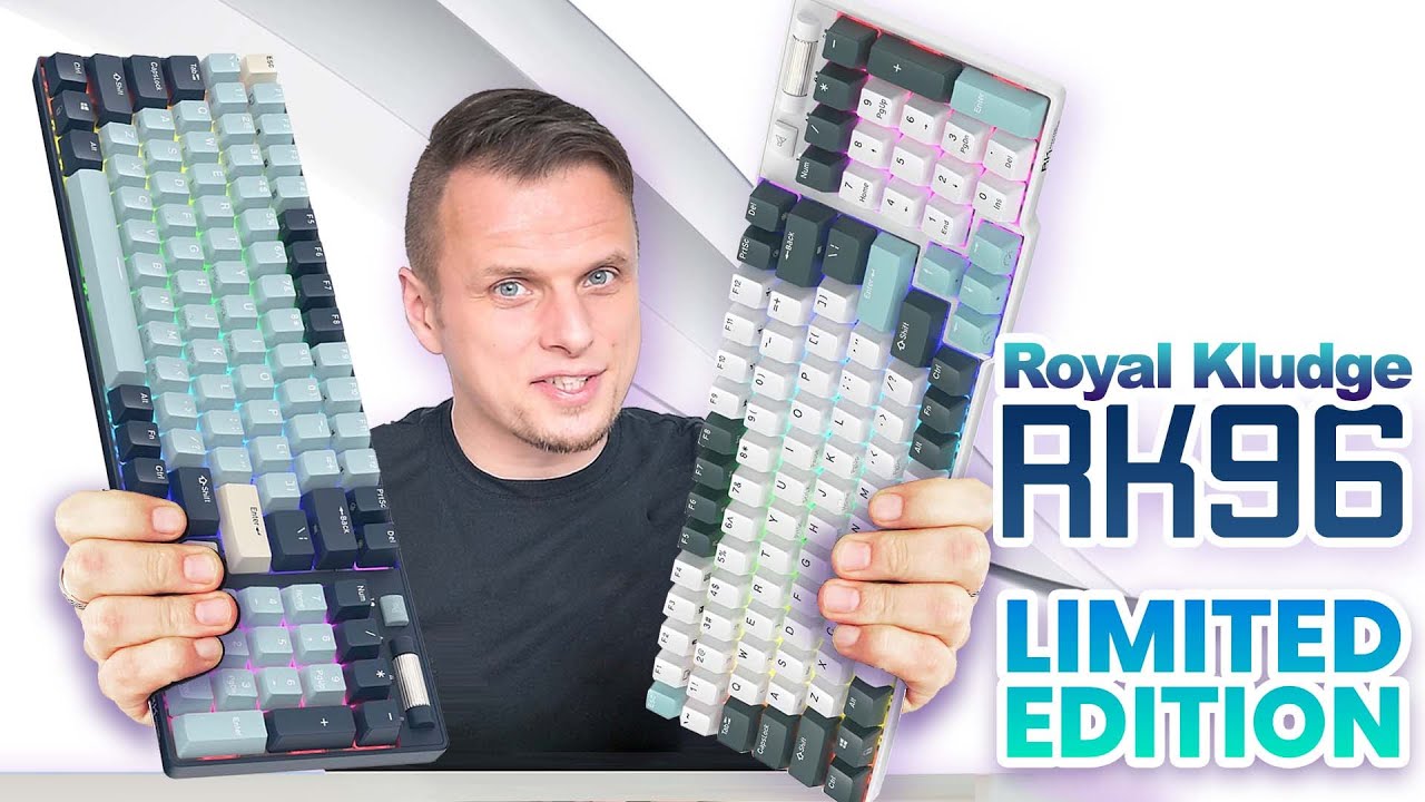Royal Kludge RK96 Limited Edition: Pre-Lubed Yellow Switches - Best ...