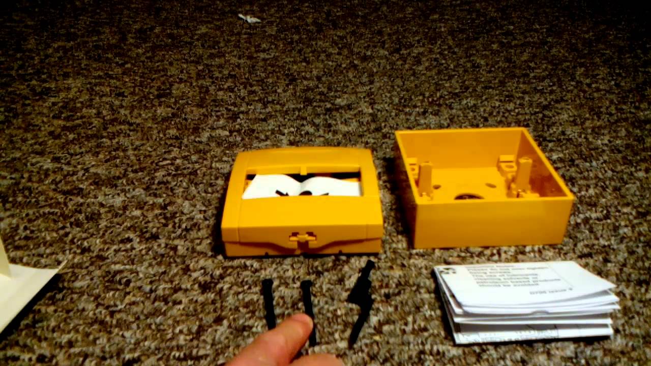 Yellow KAC call point unboxing - YouTube