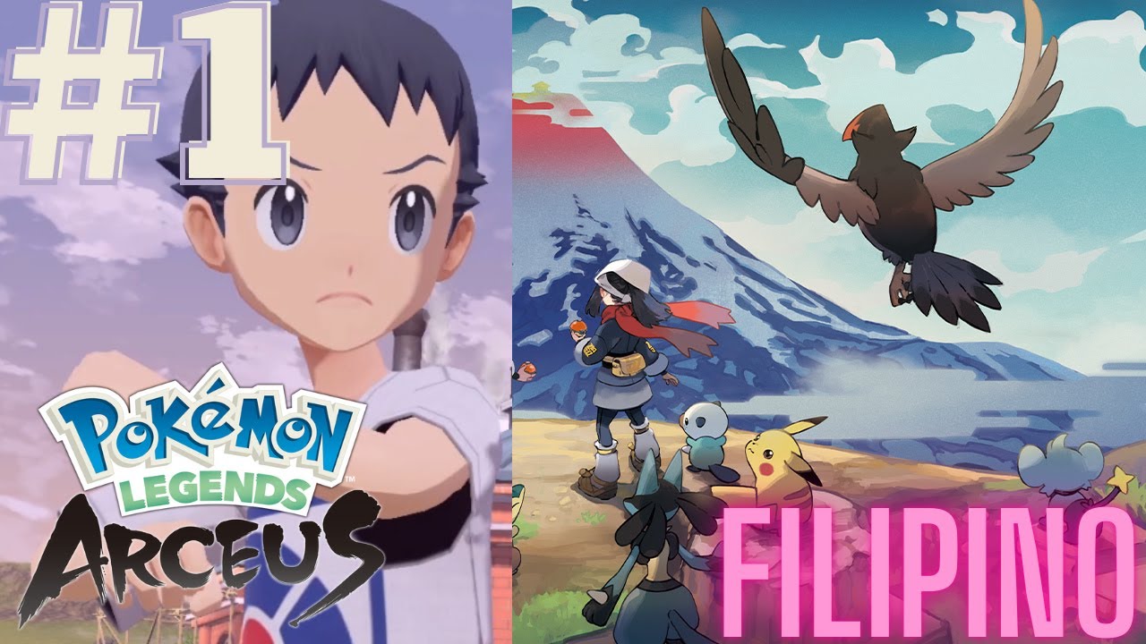 Pokemon Legends: Arceus | Filipino Gameplay Walkthrough | Part 1 - YouTube