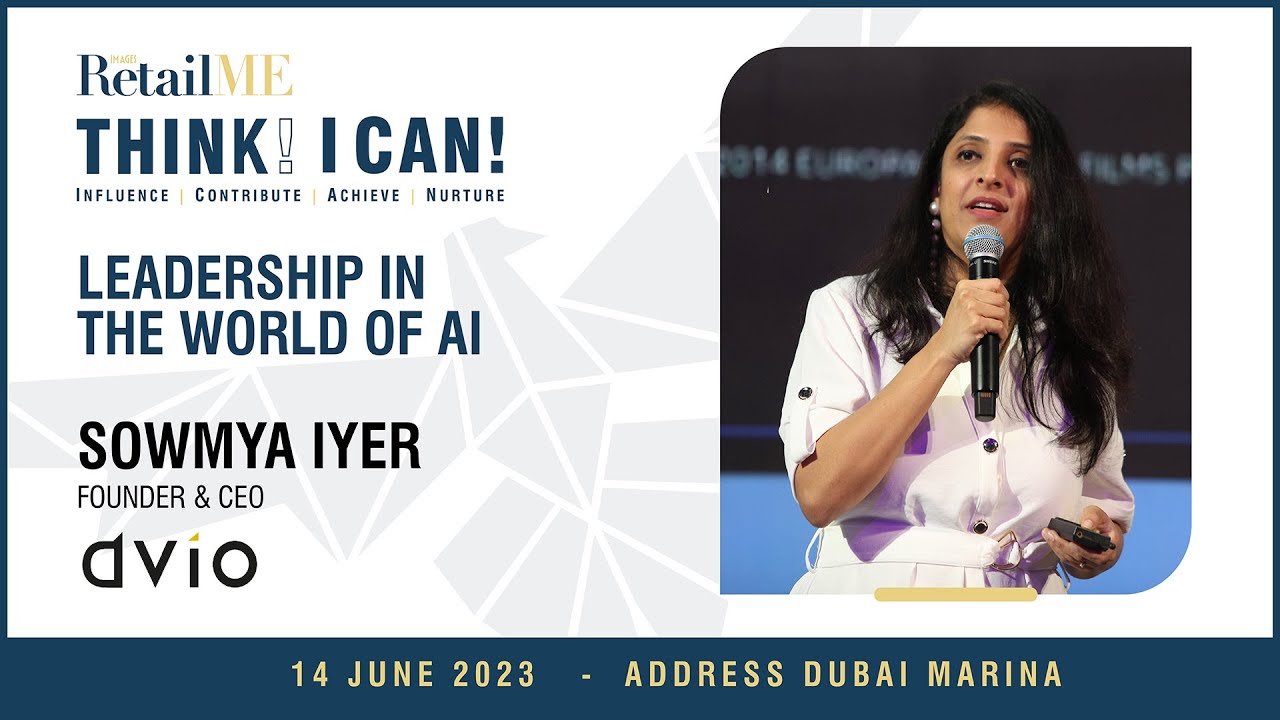 Leadership in the World of AI | Sowmya Iyer Founder and CEO DViO ...
