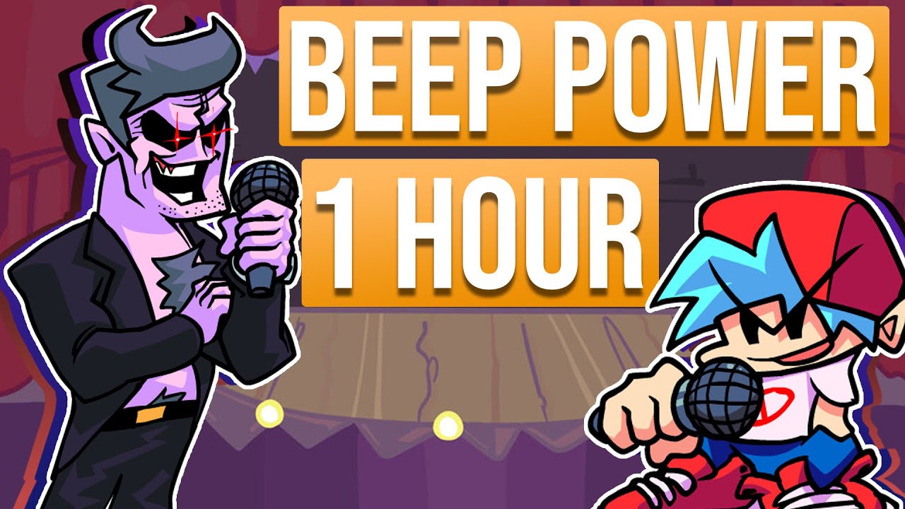 Friday Night Funkin' - Beep Power | 1 hour loop - YouTube