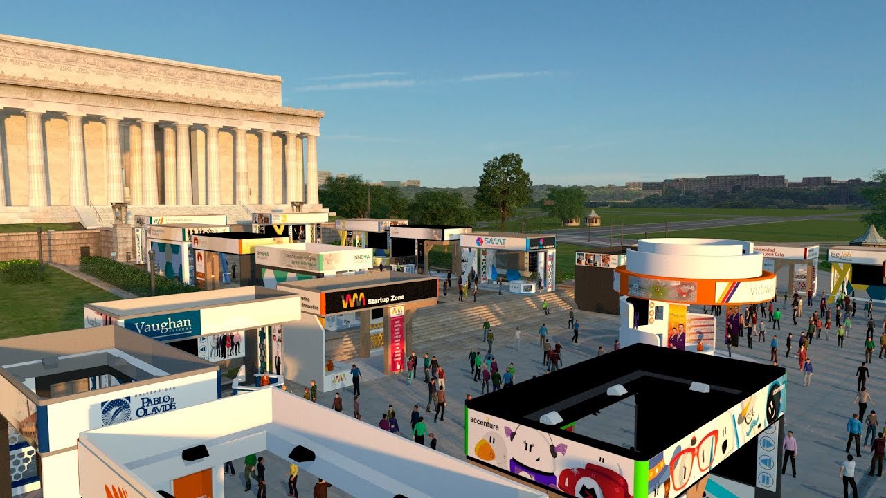 VIRTWAY EVENTS METAVERSE: VIRTUAL EVENTS WITH AVATARS - YouTube