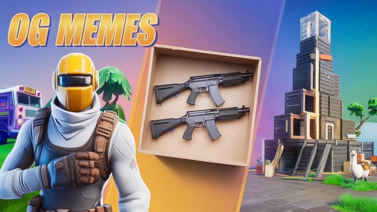 Fortnite OG meme strats are back!!! - YouTube