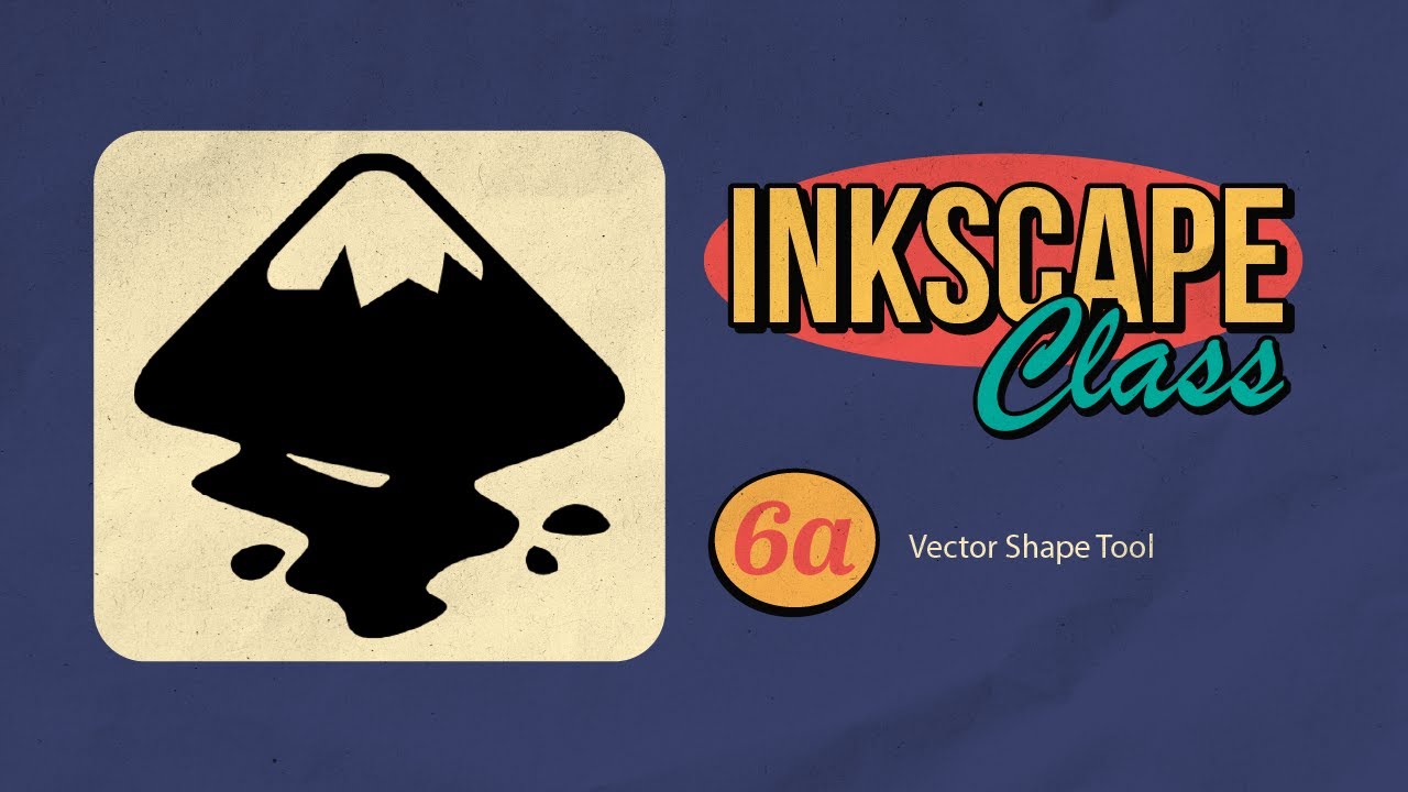 (#6a) Inkscape Class | Belajar Inkscape | Vector Shape Tool - YouTube