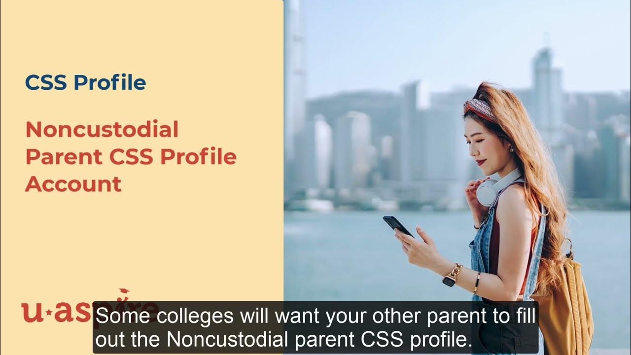 How to Make a Noncustodial Parent CSS Profile Account - YouTube