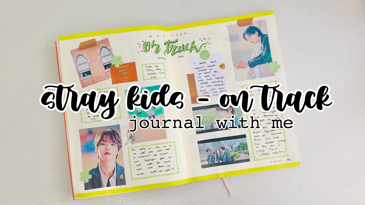 on track - stray kids | kpop journal with me! 🌱 - YouTube