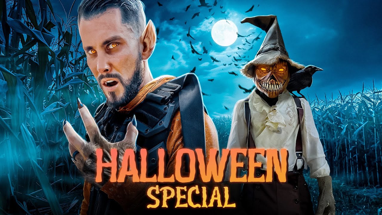 The Hall Family Halloween Special! Pumpkinhead Vs Wolf Pack! S6E3 - YouTube