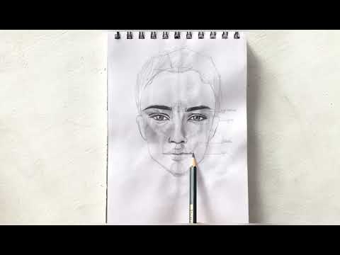 How to draw a Face in 10 minutes for Beginners 🎭 - YouTube