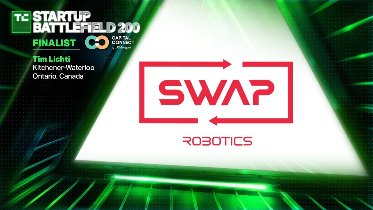 TechCrunch Startup Battlefield FINAL: Swap Robotics - YouTube