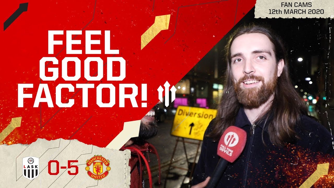 OLE ON THE RISE! LASK Linz 0-5 Man Utd | Joe Smith Stretford Paddock ...