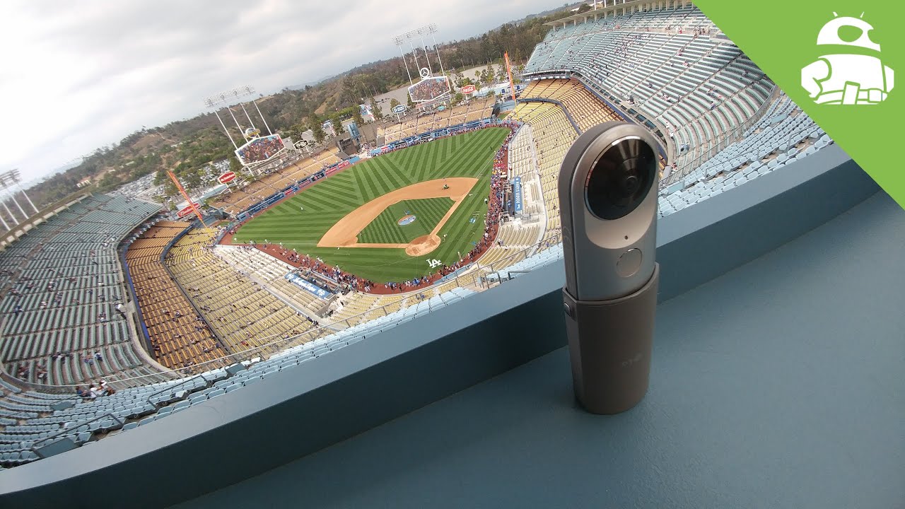 360 VIDEO of a Dodgers Game through the LG 360 CAM - YouTube