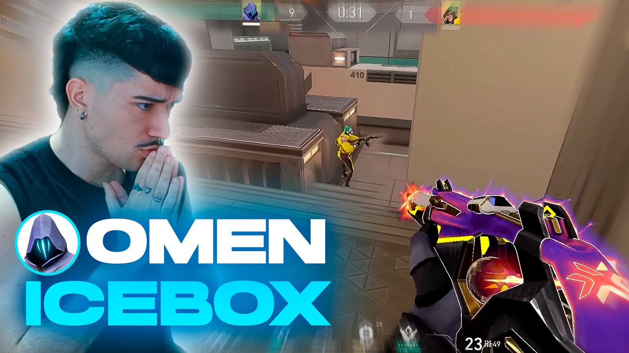 ASI DE ROTO ESTA OMEN EN ICEBOX - YouTube