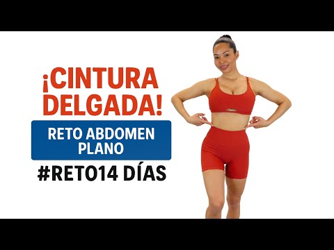 ¡Reduce tu cintura rápido con esta rutina de pie! | Día 2 - Reto Abdomen Plano