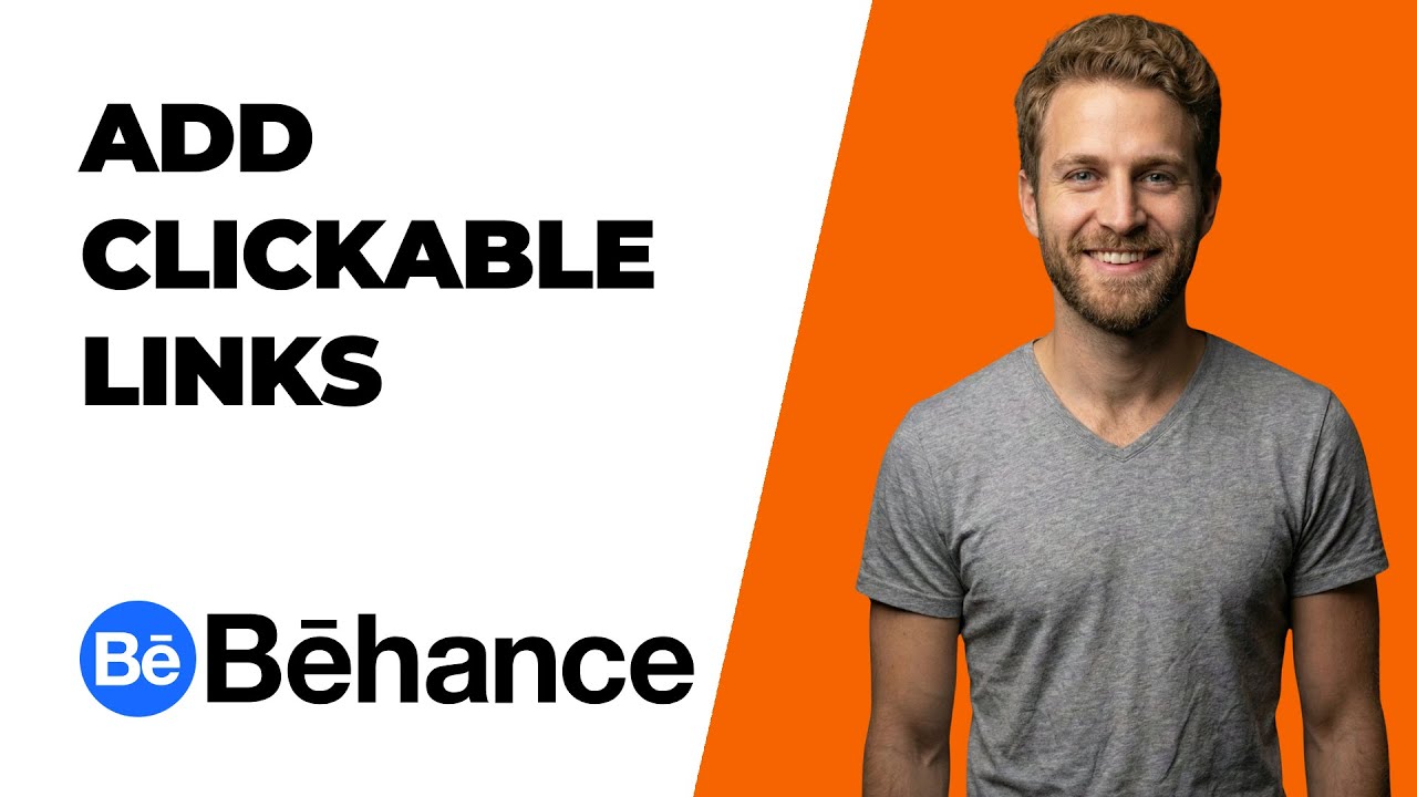 How To Add Clickable Links Inside Behance Projects (2025 Easy Guide ...