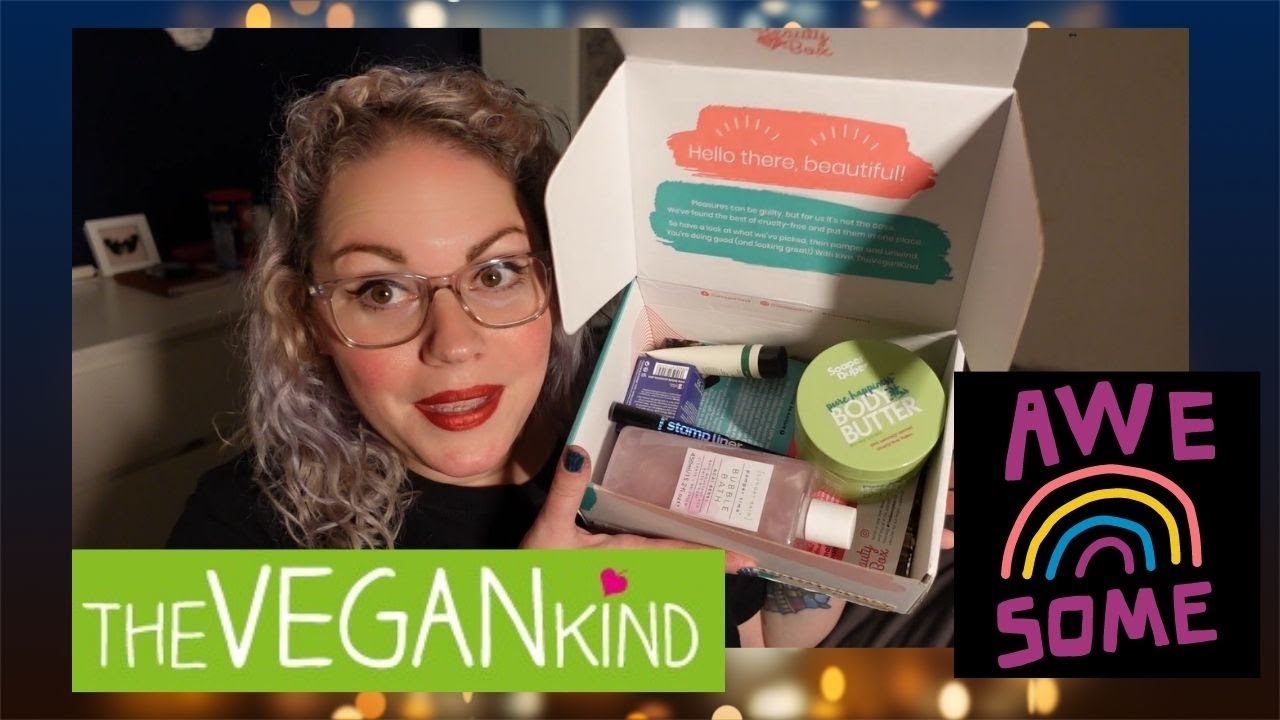 THE VEGAN KIND BEAUTY BOX DECEMBER / JANUARY UNBOXING 2020 - YouTube