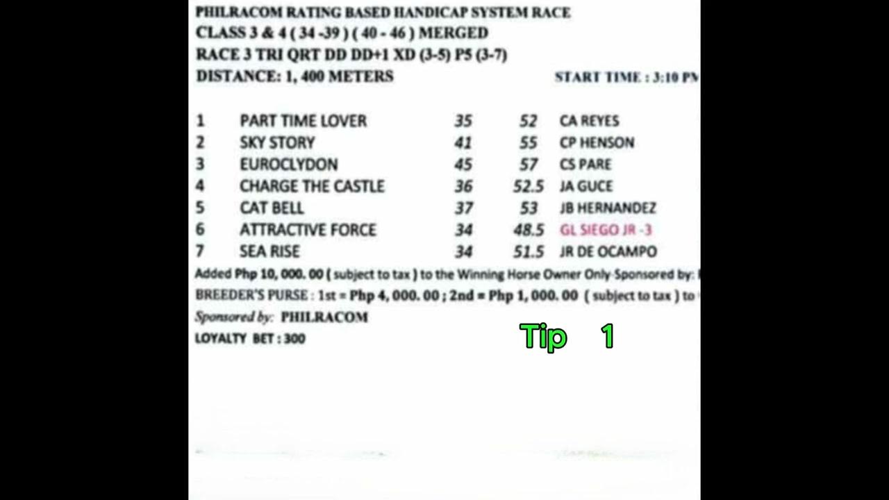 METRO TURF KARERA TIPS | JANUARY 05, 2025 | SUNDAY MMTCI LIVE HORSE RACING - YouTube