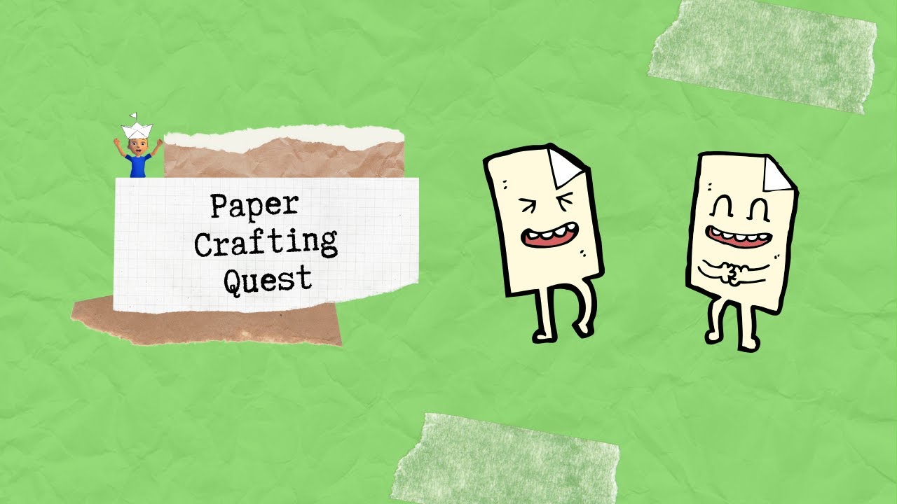 Adventure Academy: Paper Crafting Quest #35 - YouTube
