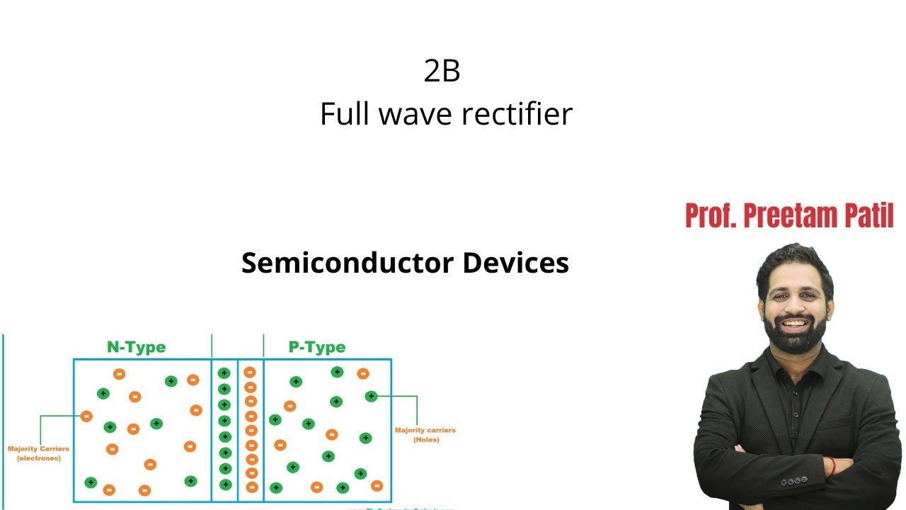 2B Full wave Rectifier | Semiconductor Devices | HSC Board | Preetam ...