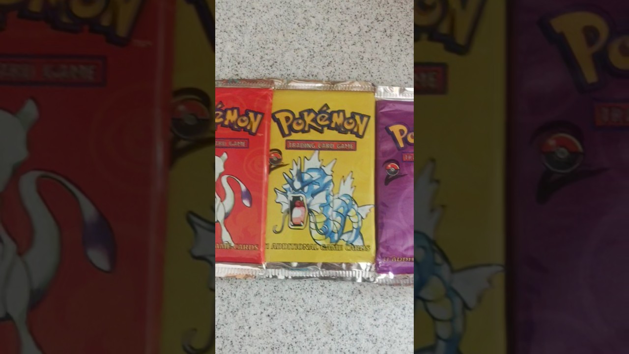 1999 Pokémon booster packs unopened #pokemon #pokemoncards #boosterpack ...