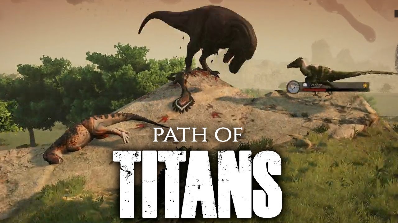 Stand-Off with a T-Rex! | Path of Titans - YouTube