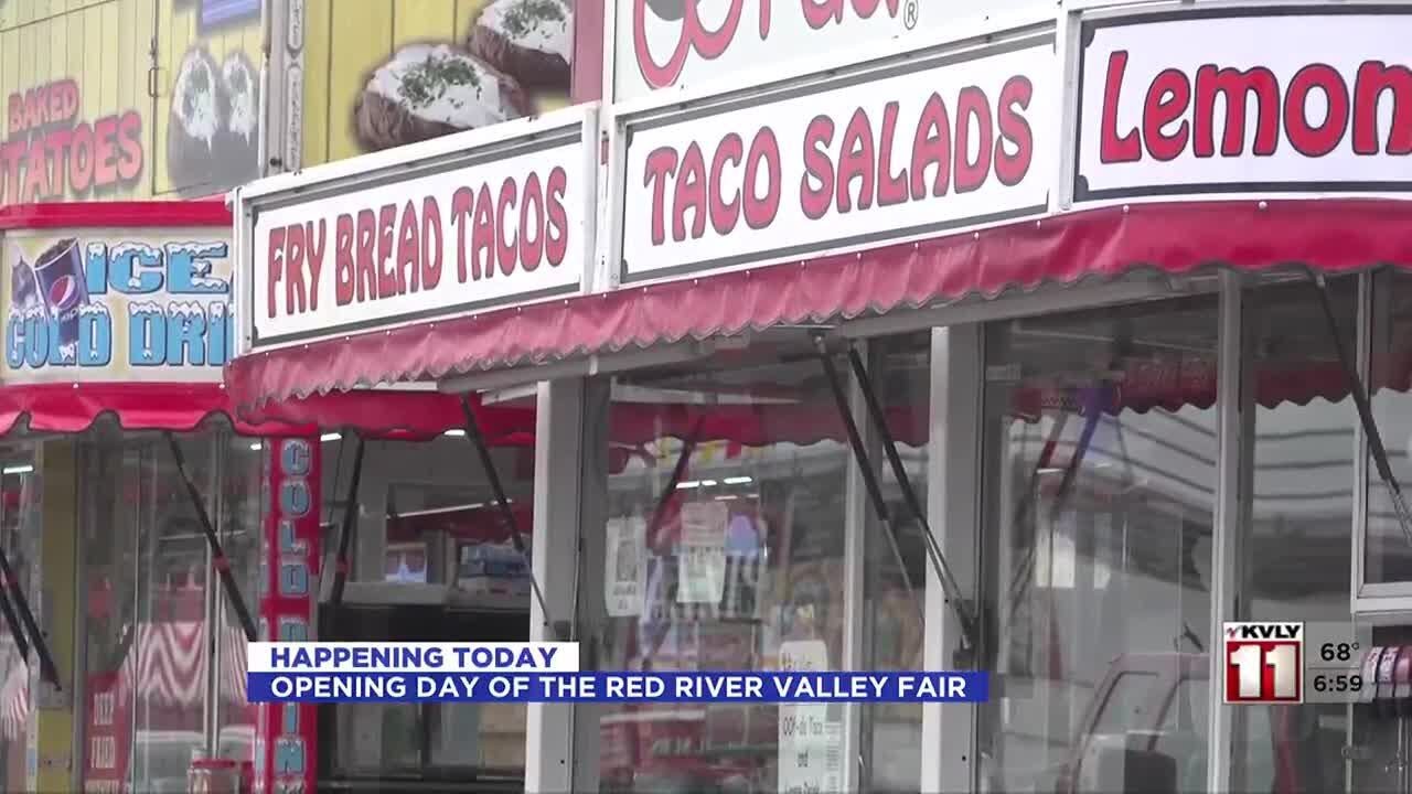 Opening Day Of The Red River Valley Fair - YouTube