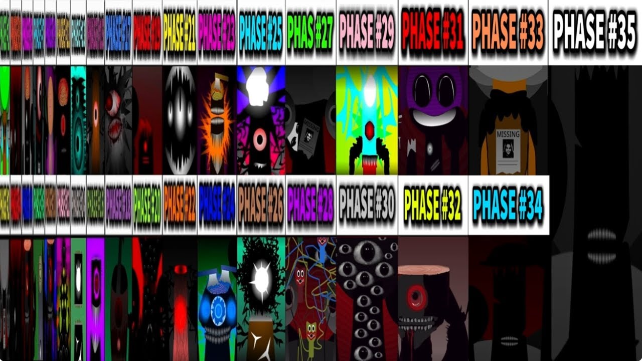 Incredibox Sprunki But MIX - ALL CHARACTERS - MR. TREE in Phase 7 Phase ...