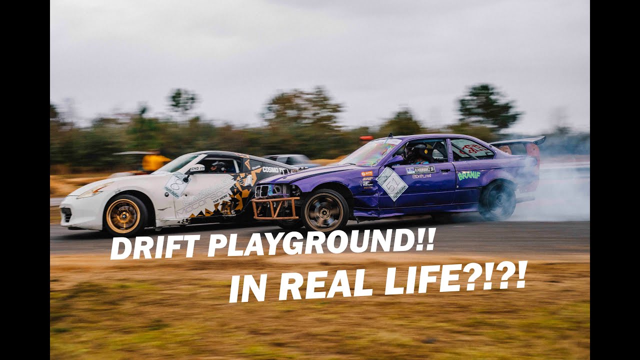 REAL LIFE DRIFT PLAYGROUND!! - YouTube