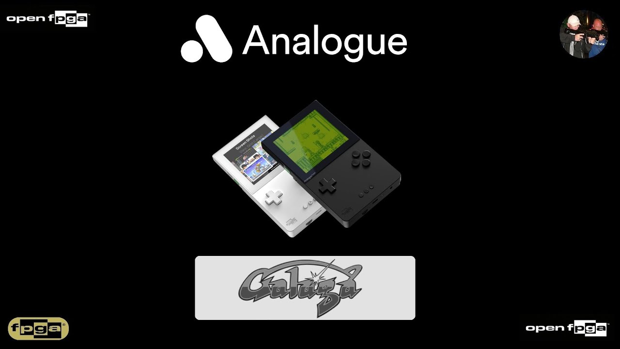 Analogue Pocket Open FPGA Core - Galaga By Boogermann - YouTube
