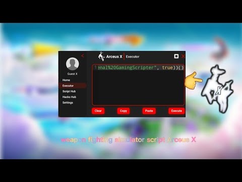 weapon fighting simulator script - YouTube