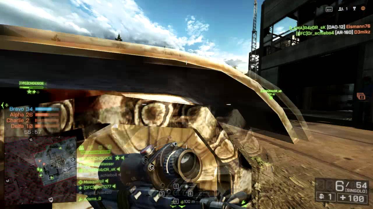 bf4 "M40A5" TEST - YouTube
