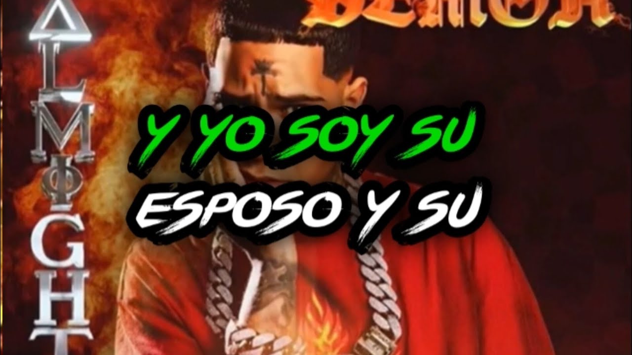 PÓLVORA - ALMIGHTY (Letra/Lyrics) (Good Demon Album) - YouTube