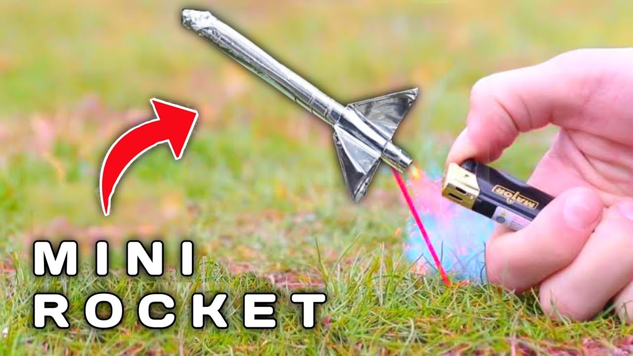 How to make Mini Rocket | How to Build a Homemade Rocket Step-by-Step ...