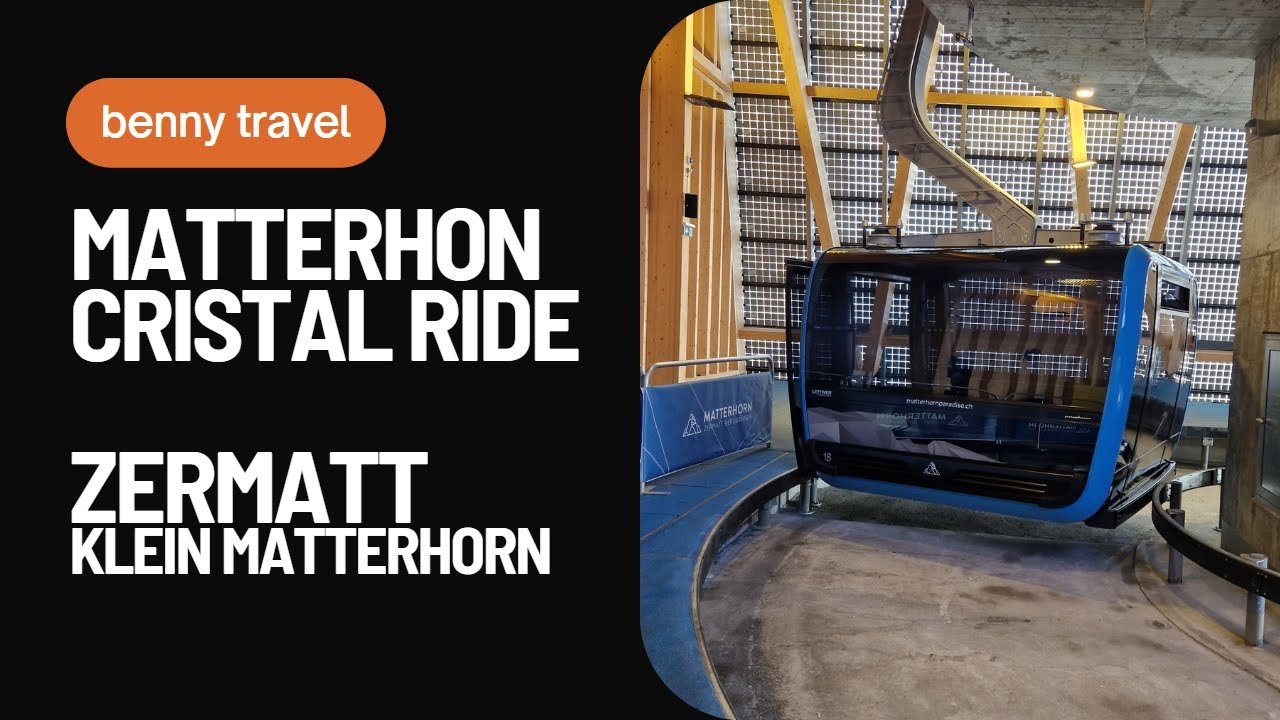 Zermatt Gondola Matterhorn Crystal Ride On Klein Matterhorn from ...