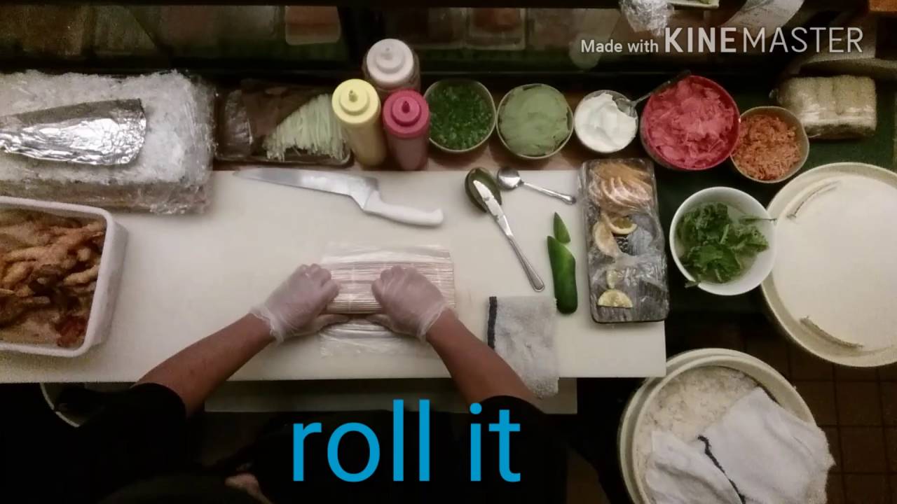 How to make a Japanese cowboy roll - YouTube