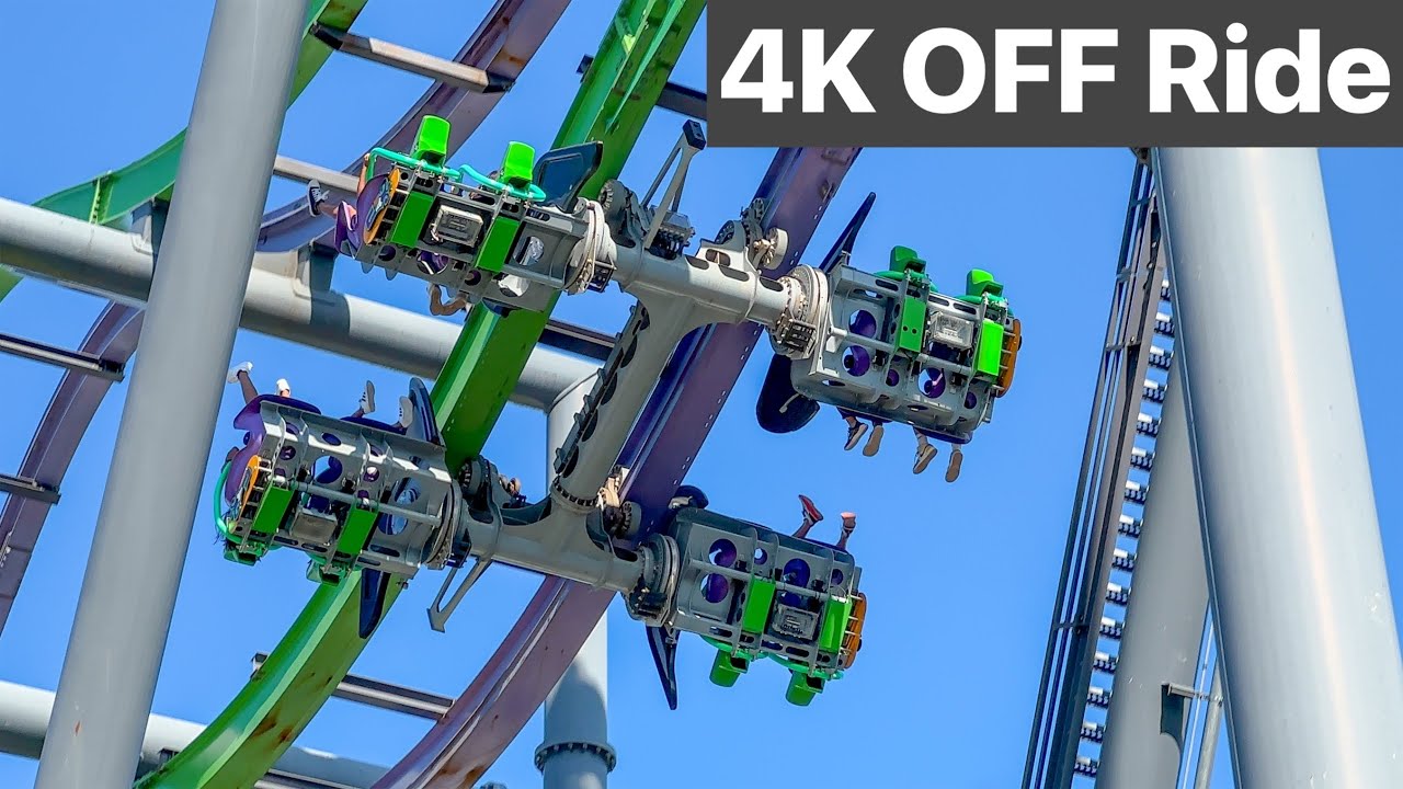The Joker (4K OFF Ride POV)- Six Flags Great Adventure, Jackson, NJ ...