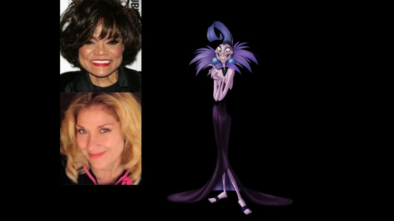Animated Voice Comparison- Yzma (Emperor's New Groove ) - YouTube