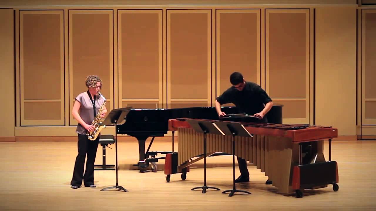 Heidi Radtke & Evan Chapman - "Evening Song" by David Maslanka - YouTube