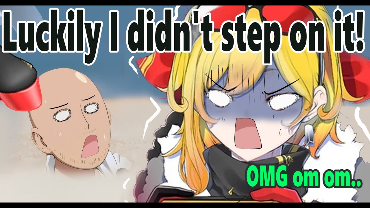 Kaela almost stepped on the bald head uncle.. - YouTube