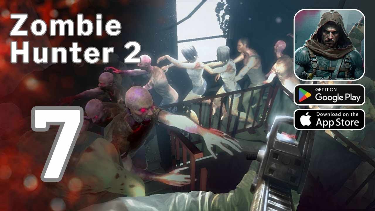 Zombie Hunter 2 Gameplay Walkthrough Mission 1 Part 7 Trapped in the ...