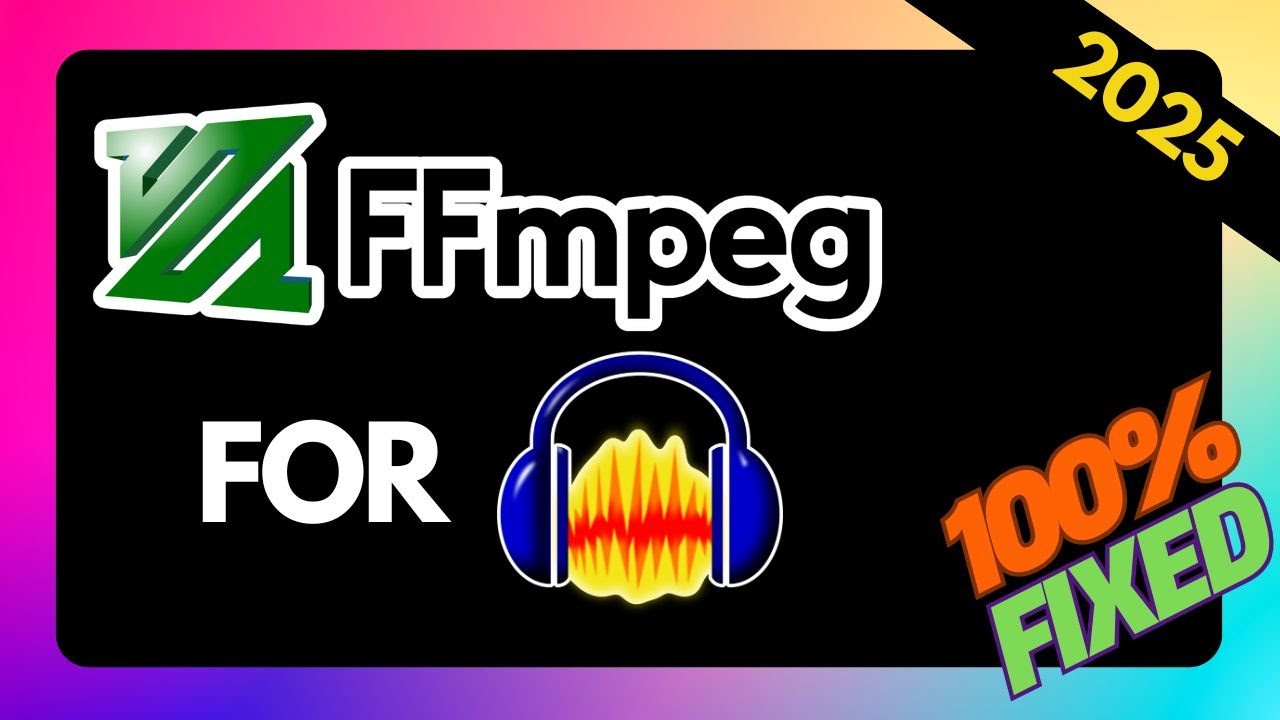 How to Install FFMPEG for Audacity on Windows 11/10 (2025 Update) - YouTube