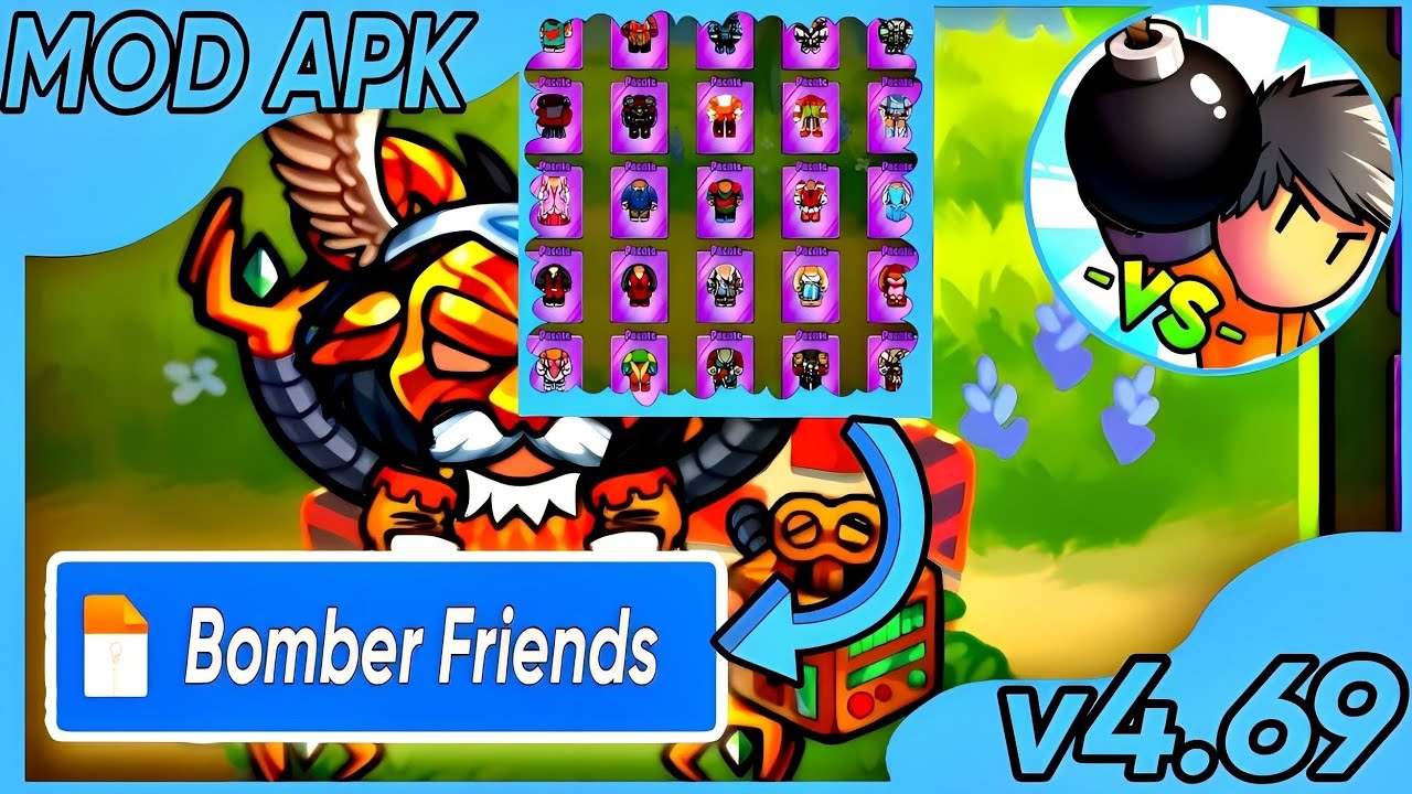 🎮MOD APK, bomber friends dinheiro infinito 2022 atualizado[TUDO ...