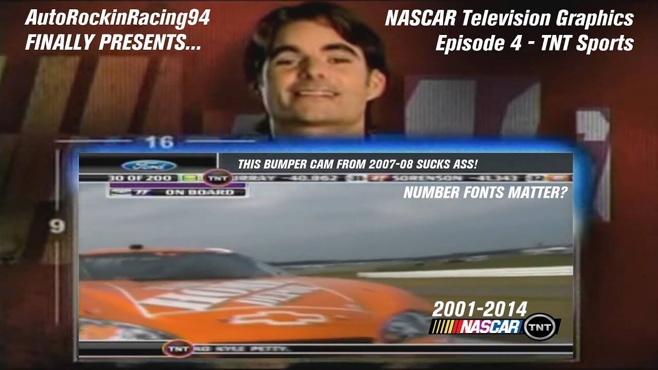 NASCAR Television Graphics (Episode 4): NASCAR on TNT - YouTube