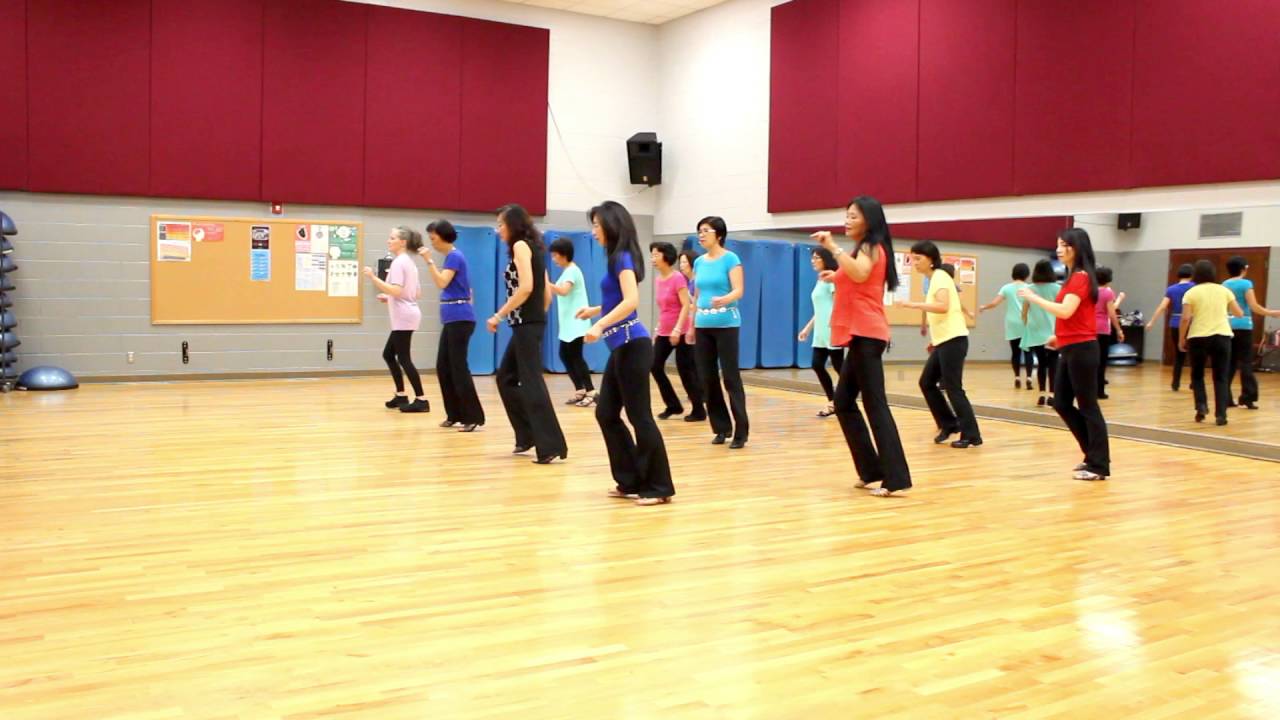 Linger - Line Dance (Dance & Teach in English & 中文) - YouTube