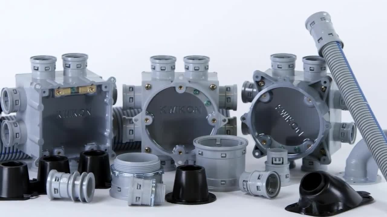 Cor-Line et Kwikon - Tuyaux et raccords électriques non métalliques ...