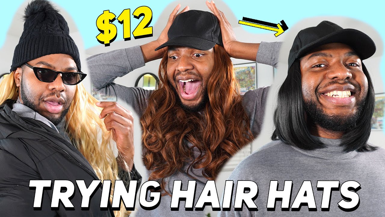 I TRIED HAIR HATS Y'ALL... - YouTube
