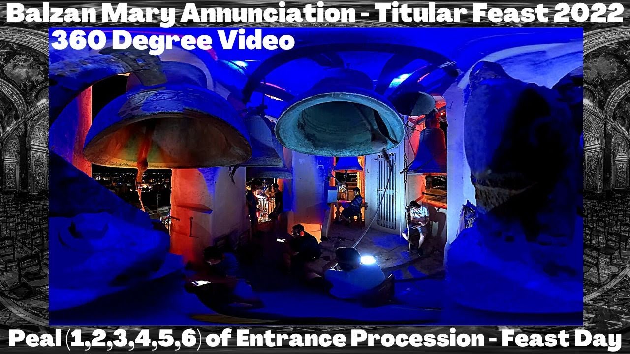 Dħul il-Purċissjoni (2022 - 1,2,3,4,5,6 - 360°) - Balzan Marija ...